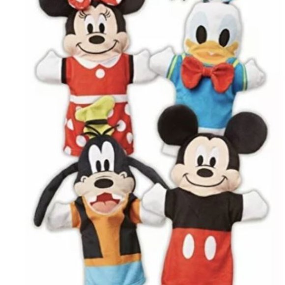 Disney | Toys | Melissa Doug Mickey Mouse Friends Soft Cuddly Hand ...